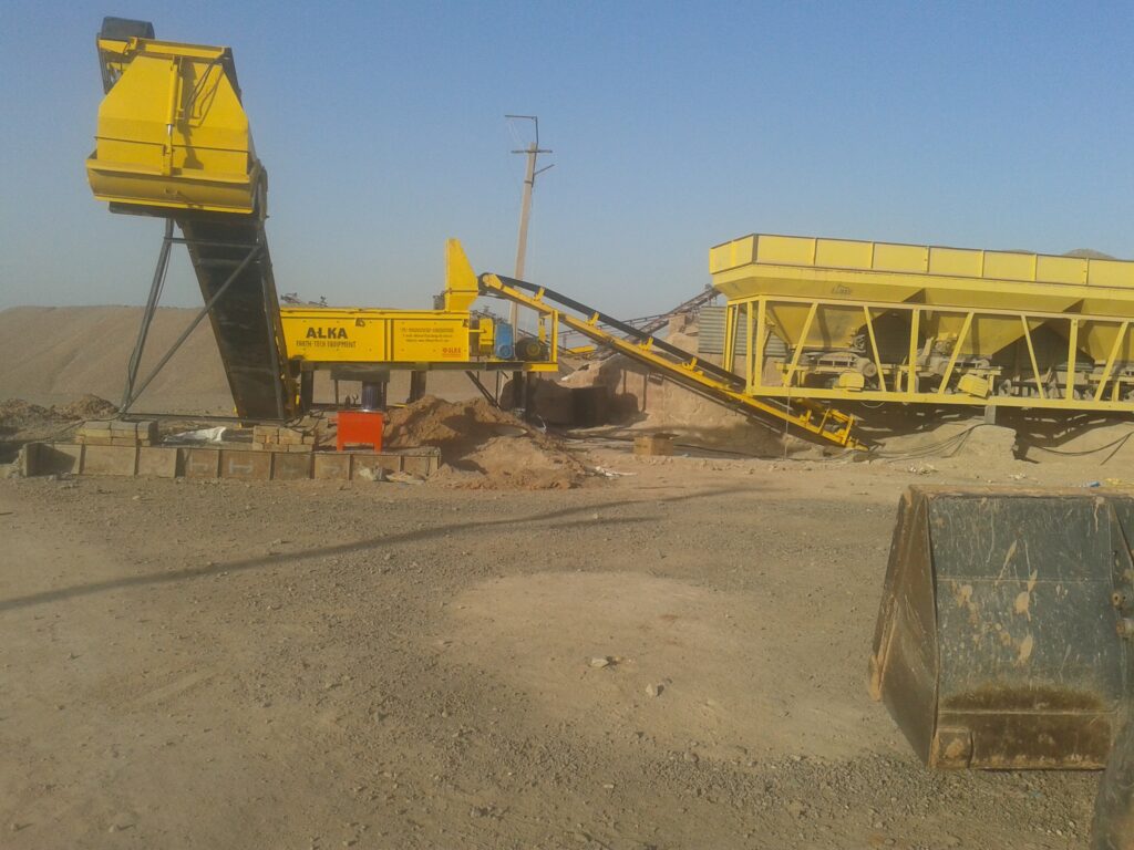 Wet Mix plant - Alka Earth Tech Equipment